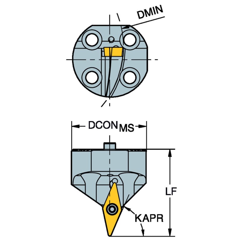 サンドビック・コロマント SpiroGrooving?用CoroTurn? 107ヘッド: ミーリングさくさくEC｜切削工具の専門通販サイト ...