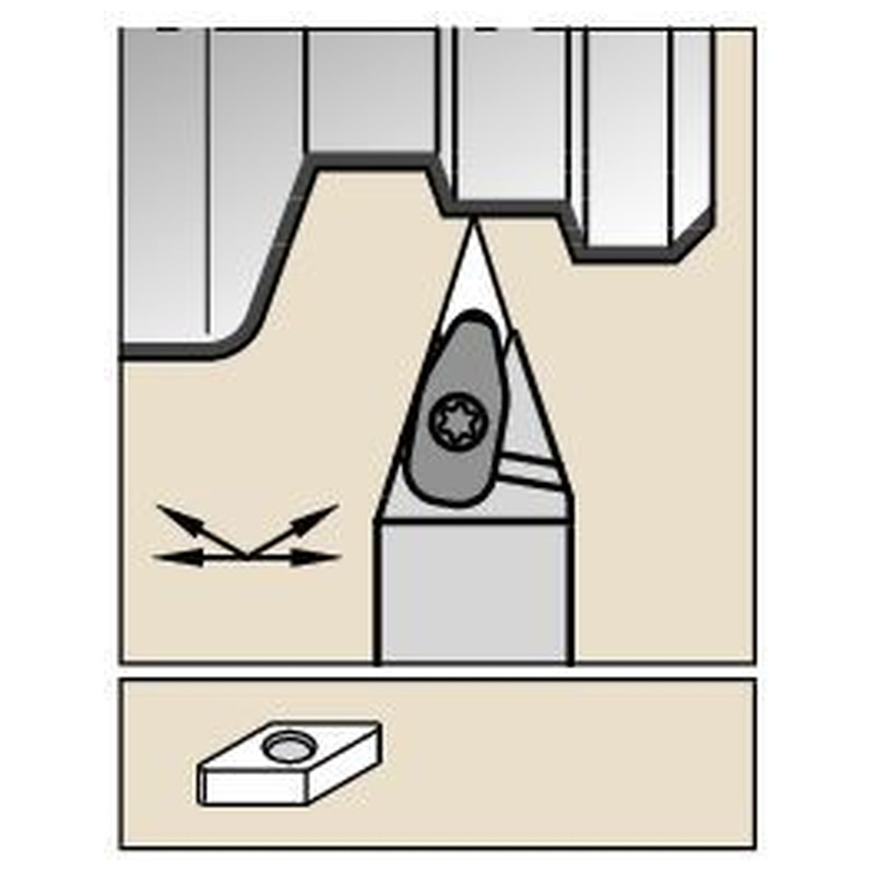 WIDIA / 外径用 ネガティブインサート用Dスタイルツールホルダー: 旋削さくさくEC｜切削工具の専門通販サイト｜さくさく株式会社は各種切削工具の通信販売を行うWEB専門商社です。